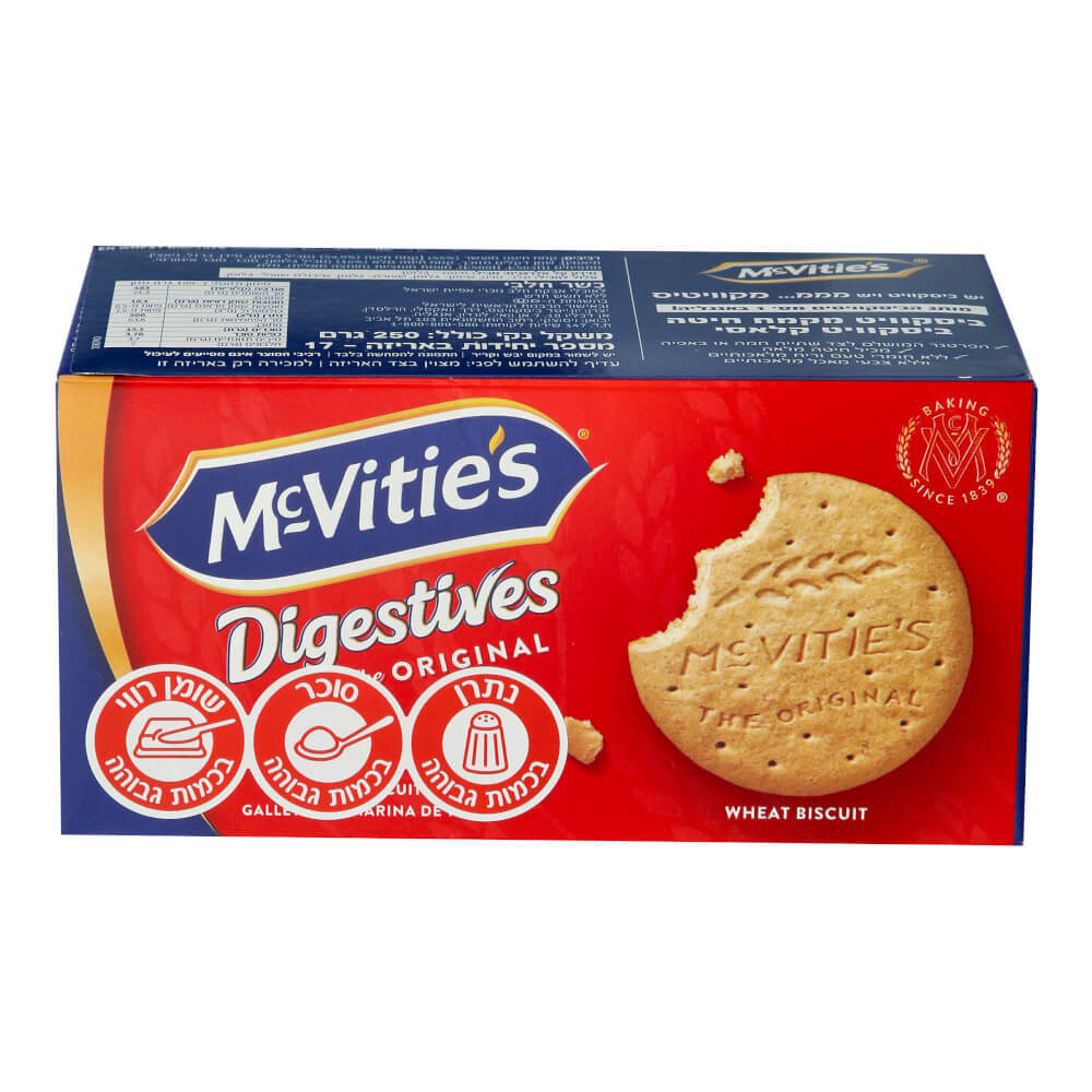 פרייסז - ביסקוויט מקוויטיס 200 -250 גרם